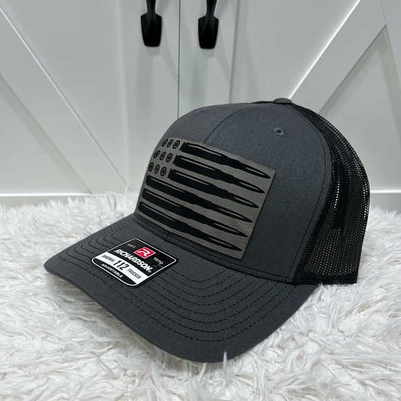 Richardson | Accessories | Laser Engraved Richardson 12 Trucker Hat Amo ...